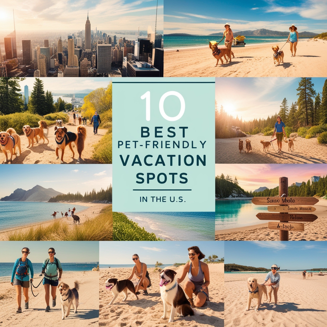 10 Best Pet-Friendly Vacation Spots in the U.S.
